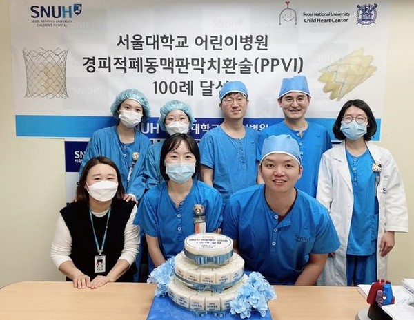 경피적 폐동맥판막 치환술(PPVI/PPVR) 100례 달성